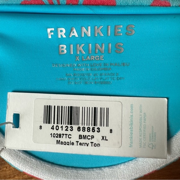 Frankie's Bikinis | Swim | Frankies Bikinis Maggie Terry Top | Poshmark